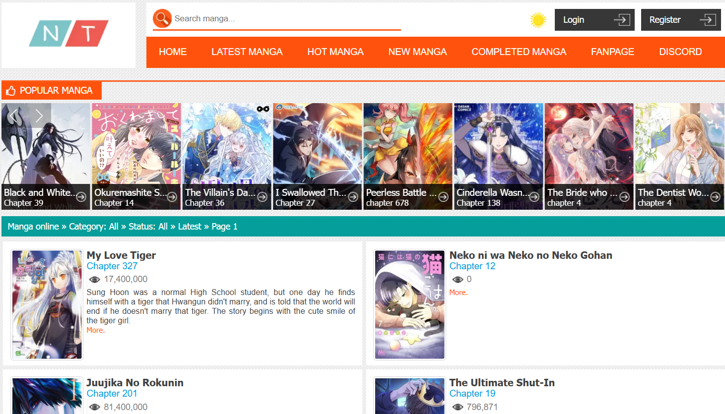 MangaNato Is Down – Where Else Can I Read Manga? - Doodle Jump